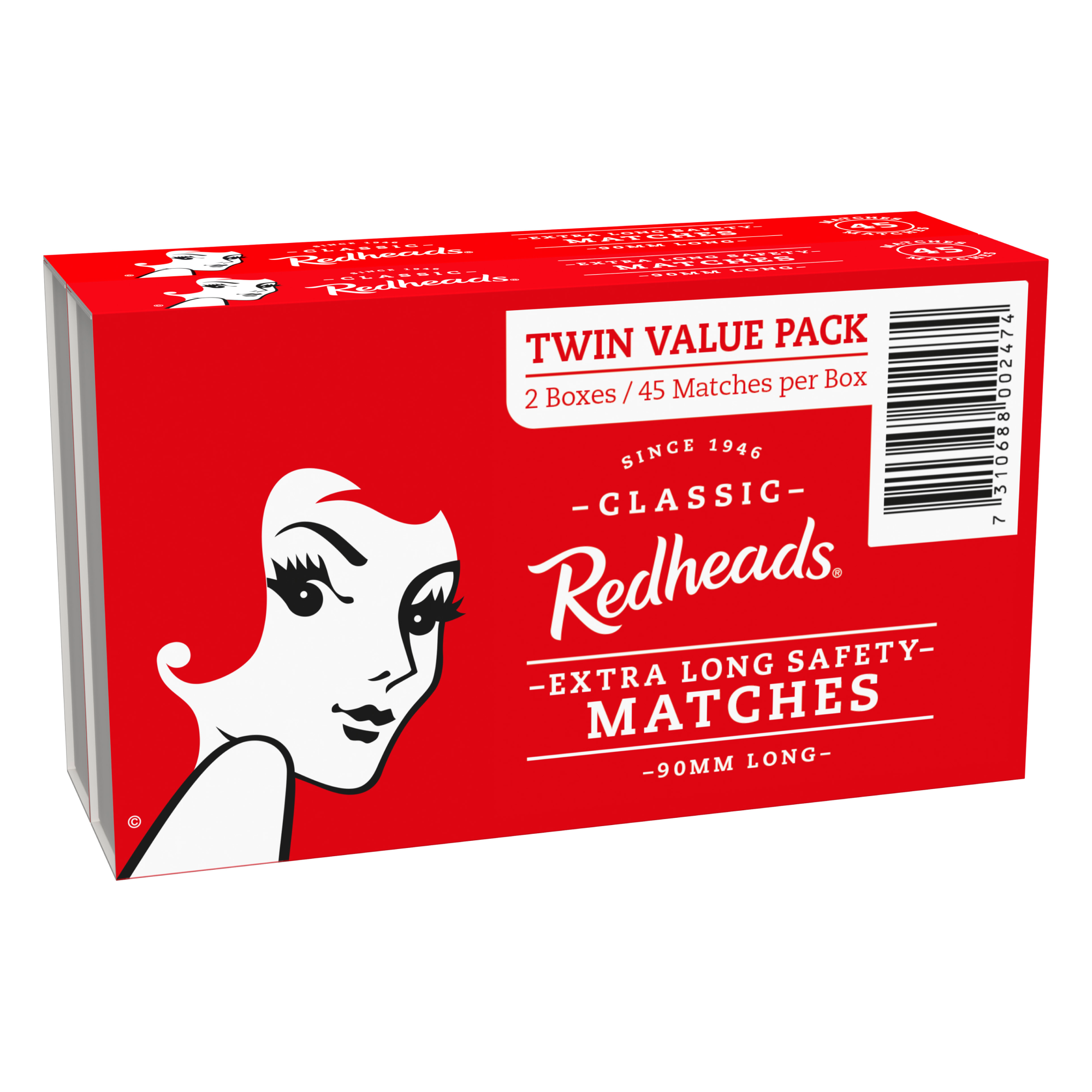 Redheads® Extra Long Safety Matches – Superior Burn Time | FSC ...